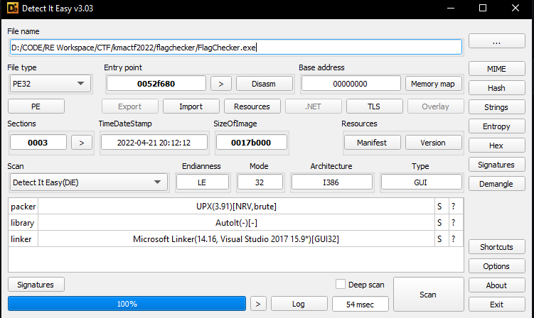 CTF/KCSC 2022/flagchecker.md at main · dungnm24/CTF · GitHub