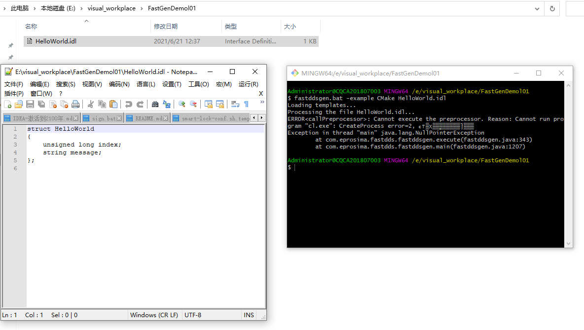 An error occurred while executing fastddsgen.bat in Win10 · Issue #2017 ...