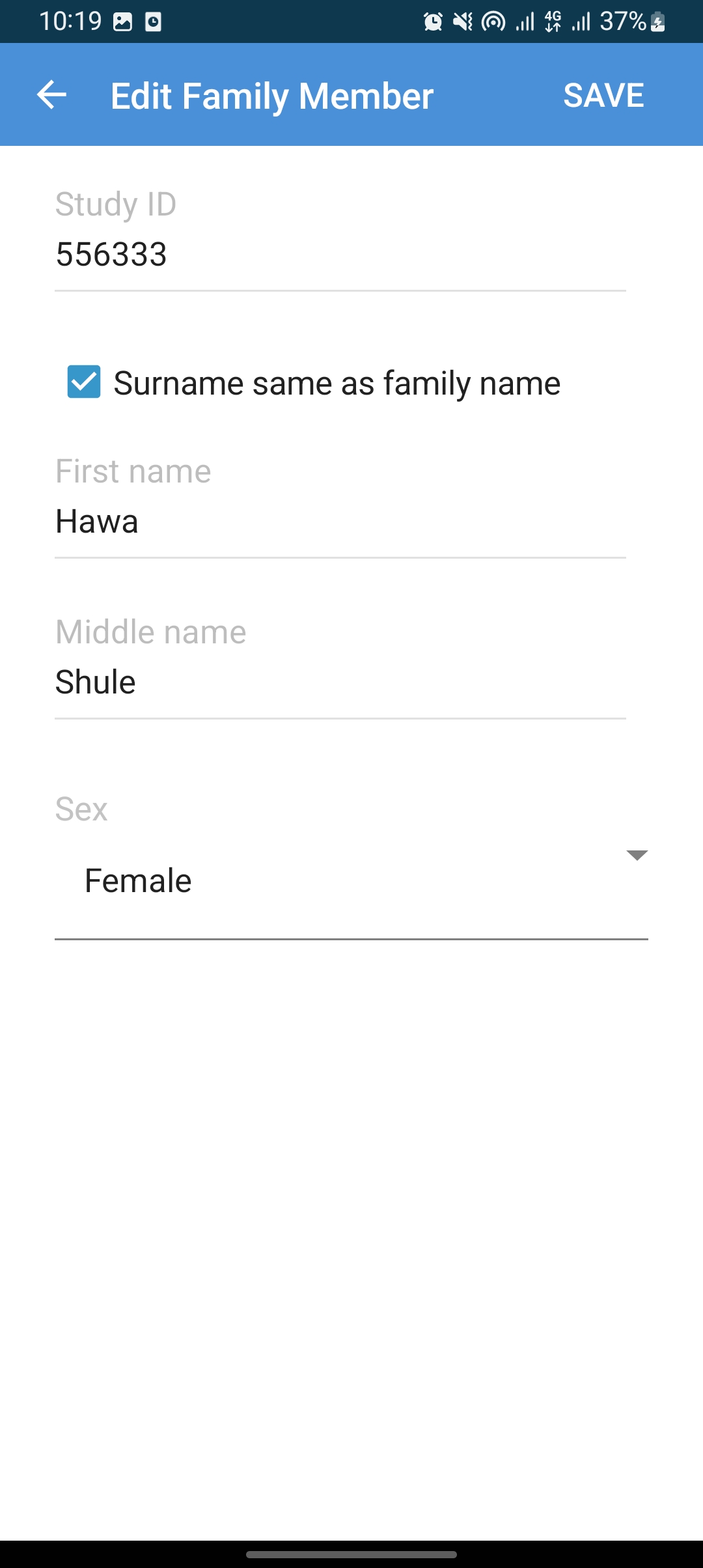 Enable editing EDI-ID · Issue #349 · d-tree-org/opensrp-client-chw-kk · GitHub