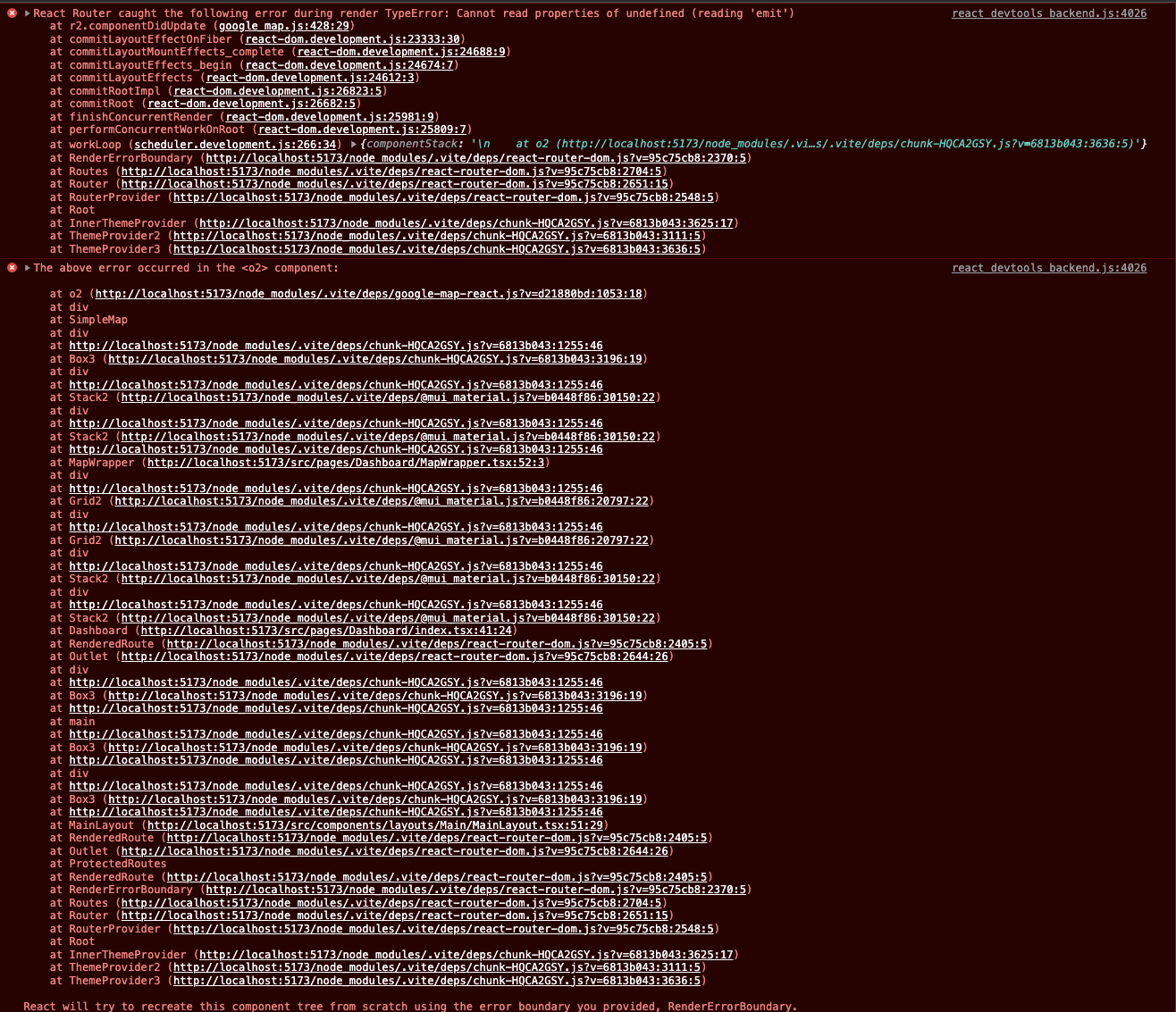 It doesnt work with React 18 · Issue #1145 · google-map-react/google ... It doesnt work with React 18 · Issue #1145 · google-map-react/google ...