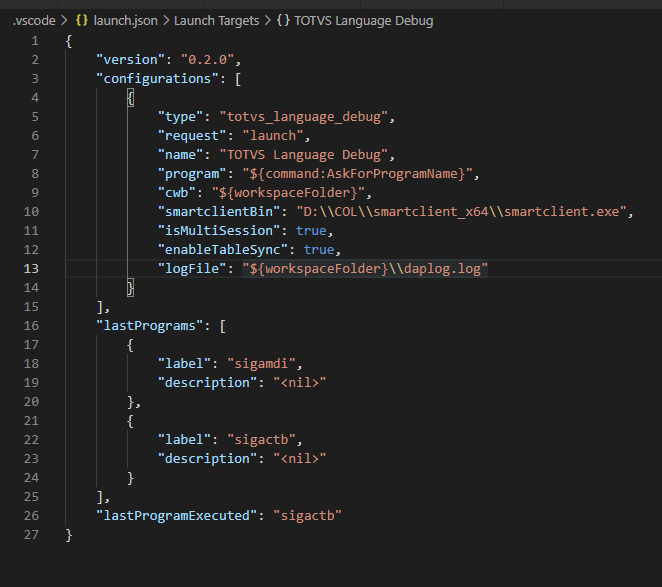 Não executa SmartClient - Debug VsCode · Issue #719 · totvs/tds-vscode ...