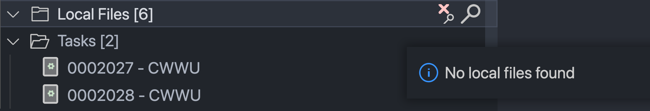 Tree item label should update of filter returns no result · Issue #227 · zowe/vscode-extension ...