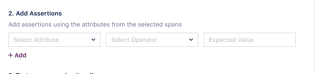 Fix inputs for the create test spec form · Issue #1185 · kubeshop ...