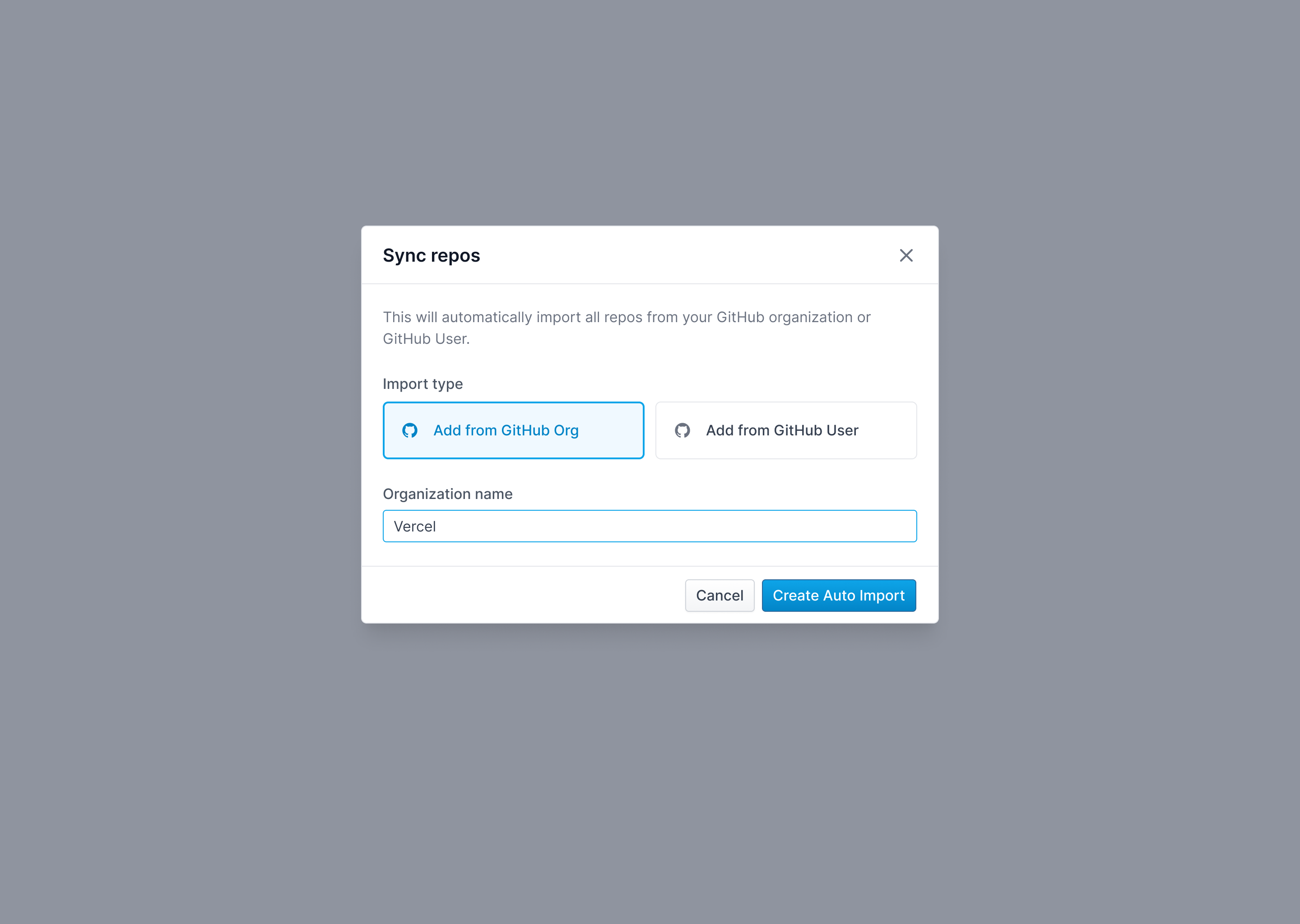 Implement Flow For Creating A New Auto Import · Issue 103 · Mergestat Mergestat · Github