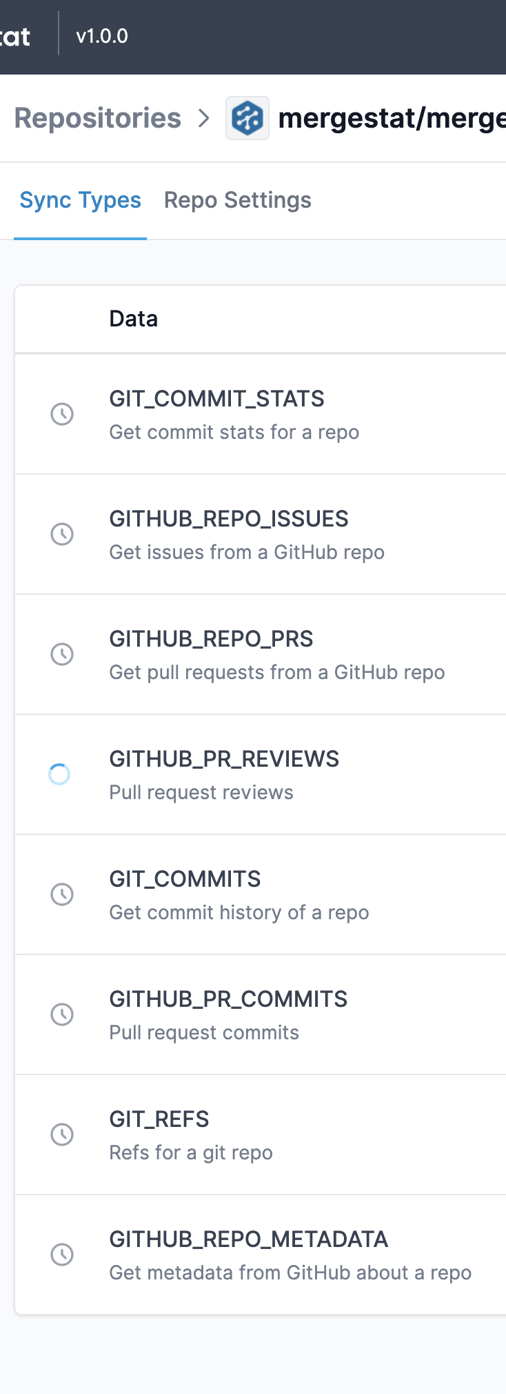 Add tooltip to sync status icon · Issue #116 · mergestat/mergestat · GitHub