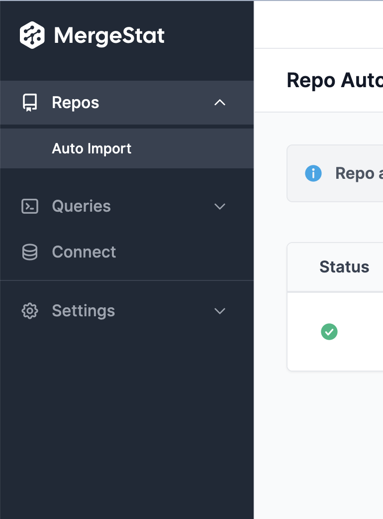 Only highlight the child item in the navbar · Issue #840 · mergestat/mergestat · GitHub
