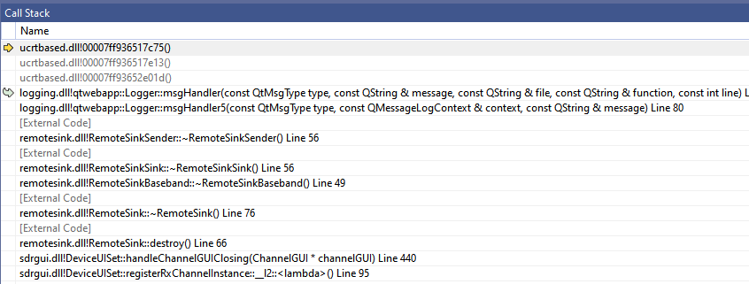 Closing Remote Channel Sink causes SDRangel to exit · Issue #1034 · f4exb/sdrangel · GitHub