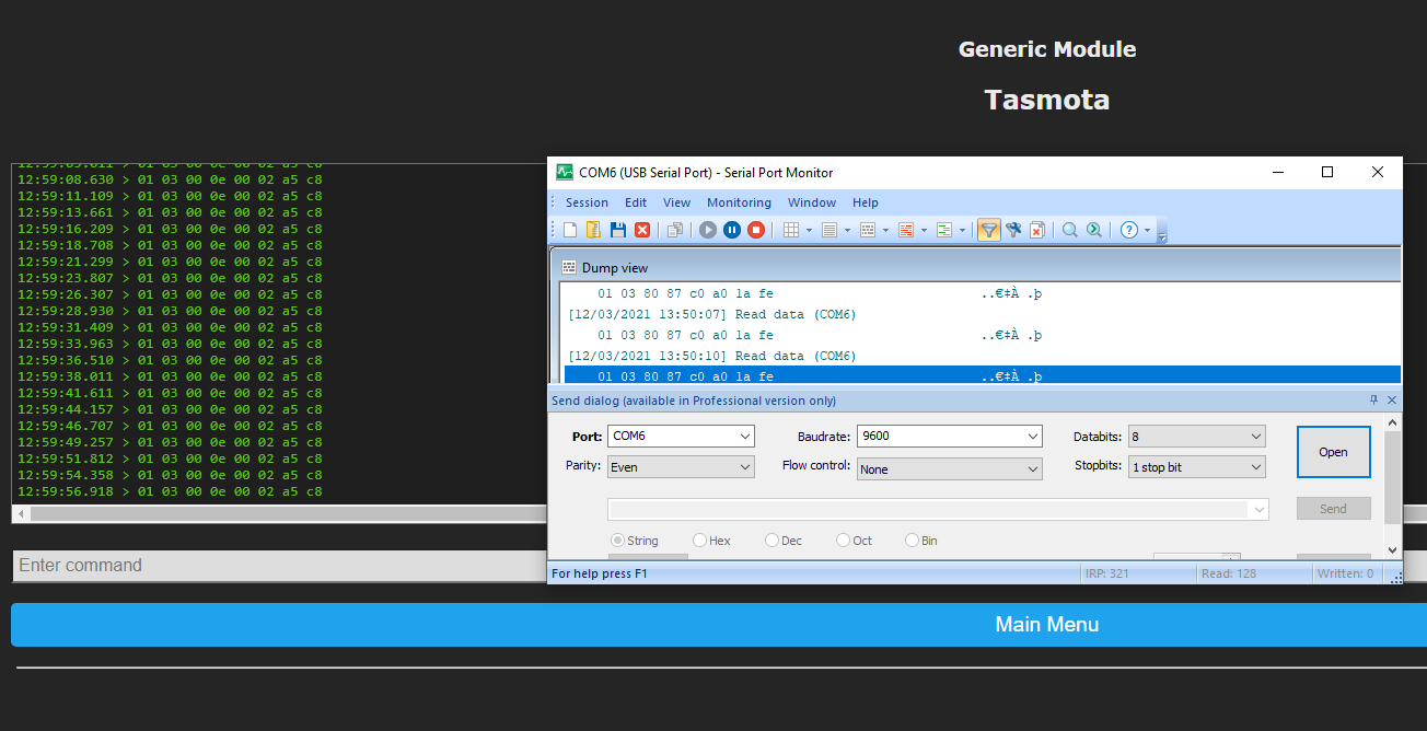 Modbus Sends Other Register Than Requested · Issue 11311 · Arendsttasmota · Github 0993