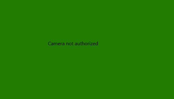 Camera not authorized in windows · Issue #3003 · react-native-camera/react-native-camera · GitHub