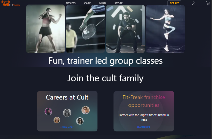 GitHub - himanku/Fitfreak.com: It is a website where the users can locate its gyms, buy various ...