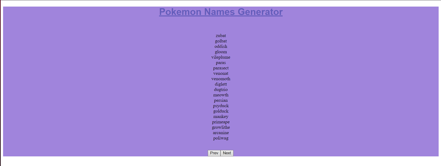 GitHub - typeerror101/RandomPokemonGenerator: This react app generates ...
