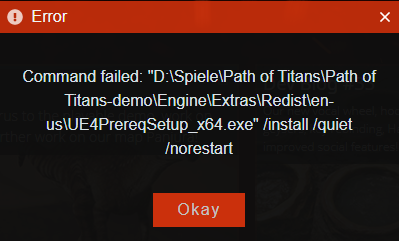 Game start error (Unreal arguments) · Issue #48 · Alderon-Games ...