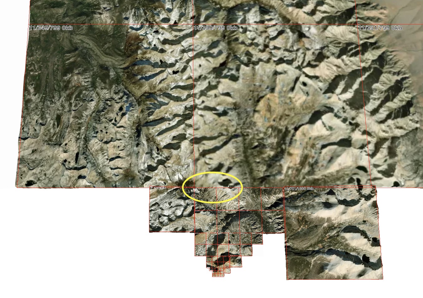 Gaps in terrain when foreground is close to camera · Issue #10505 ...