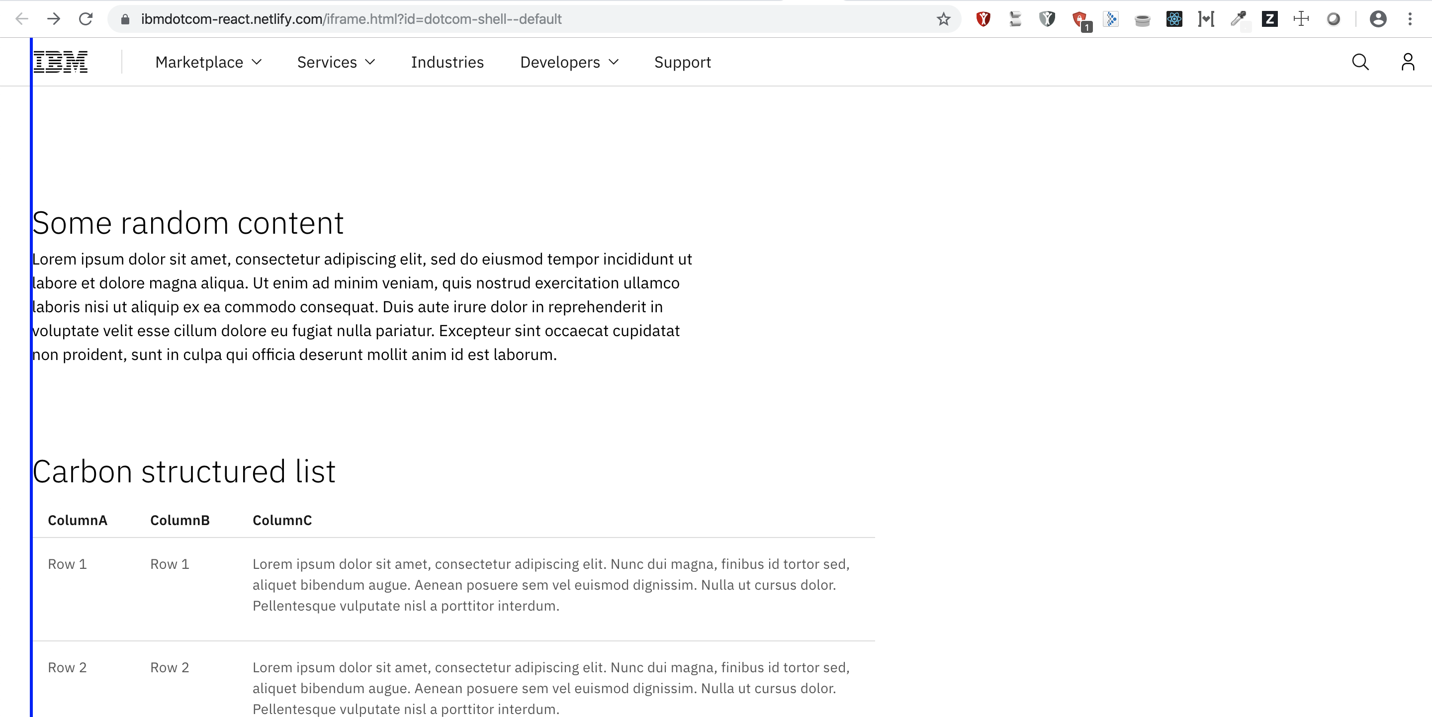 IBM logo in Masthead is not aligned with content in big screens · Issue #719 · carbon-design ...