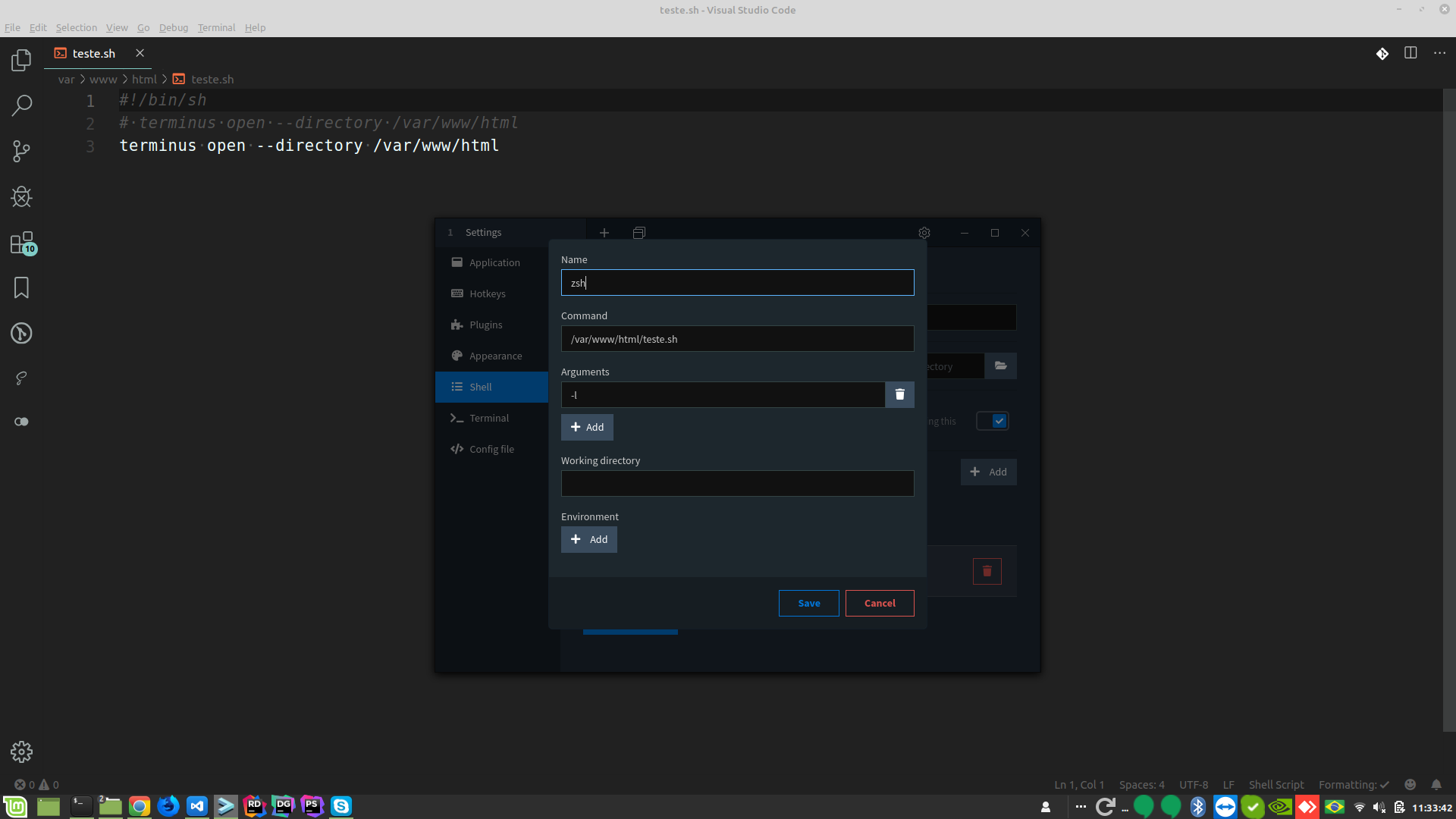 problems opening a specific directory using Mint 19 Linux · Issue #1438 · Eugeny/tabby · GitHub
