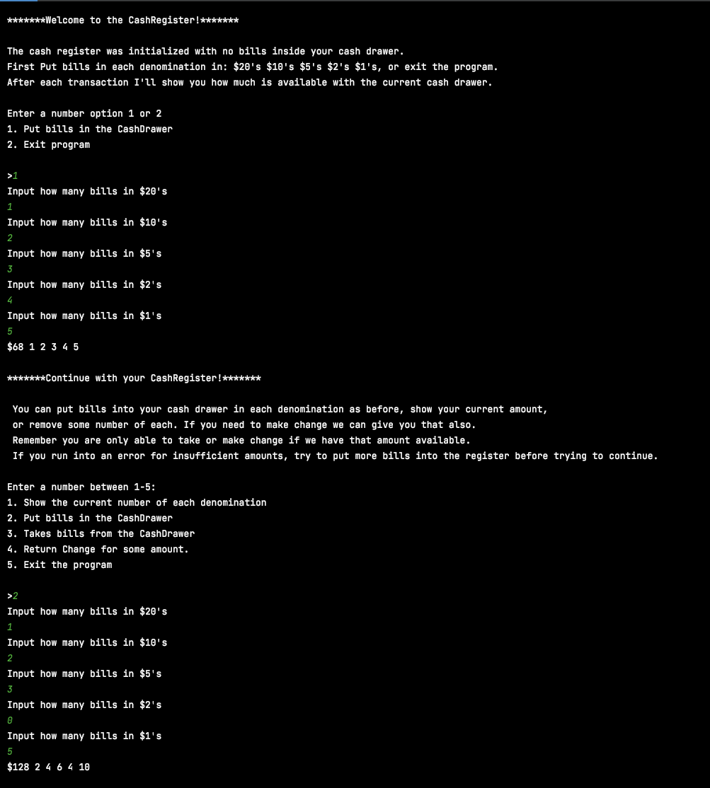 GitHub - jordan-hanson/CashRegister