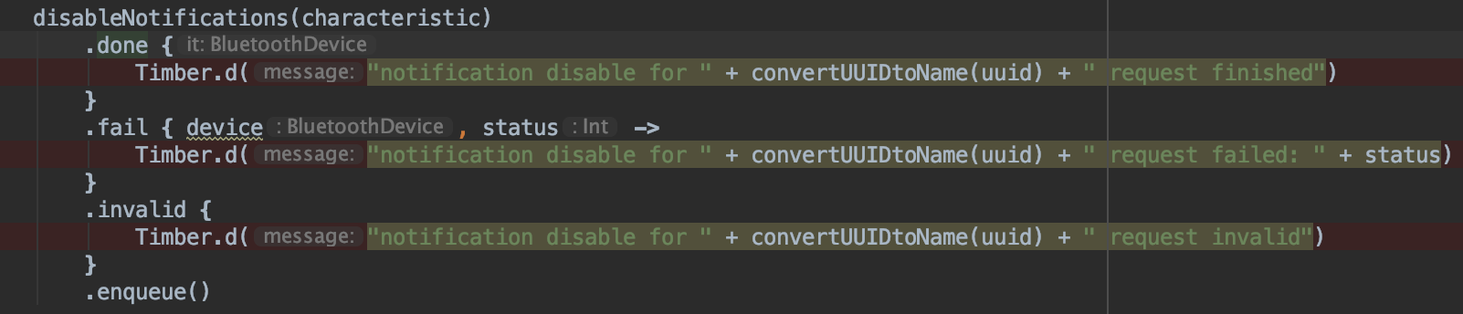 Quick disable and enable notify on the same characteristics in succession doesn't work · Issue ...