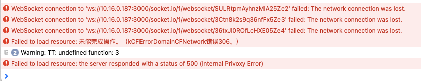 On Safari Delete File and Directory in projects get 500 error, stuck ...