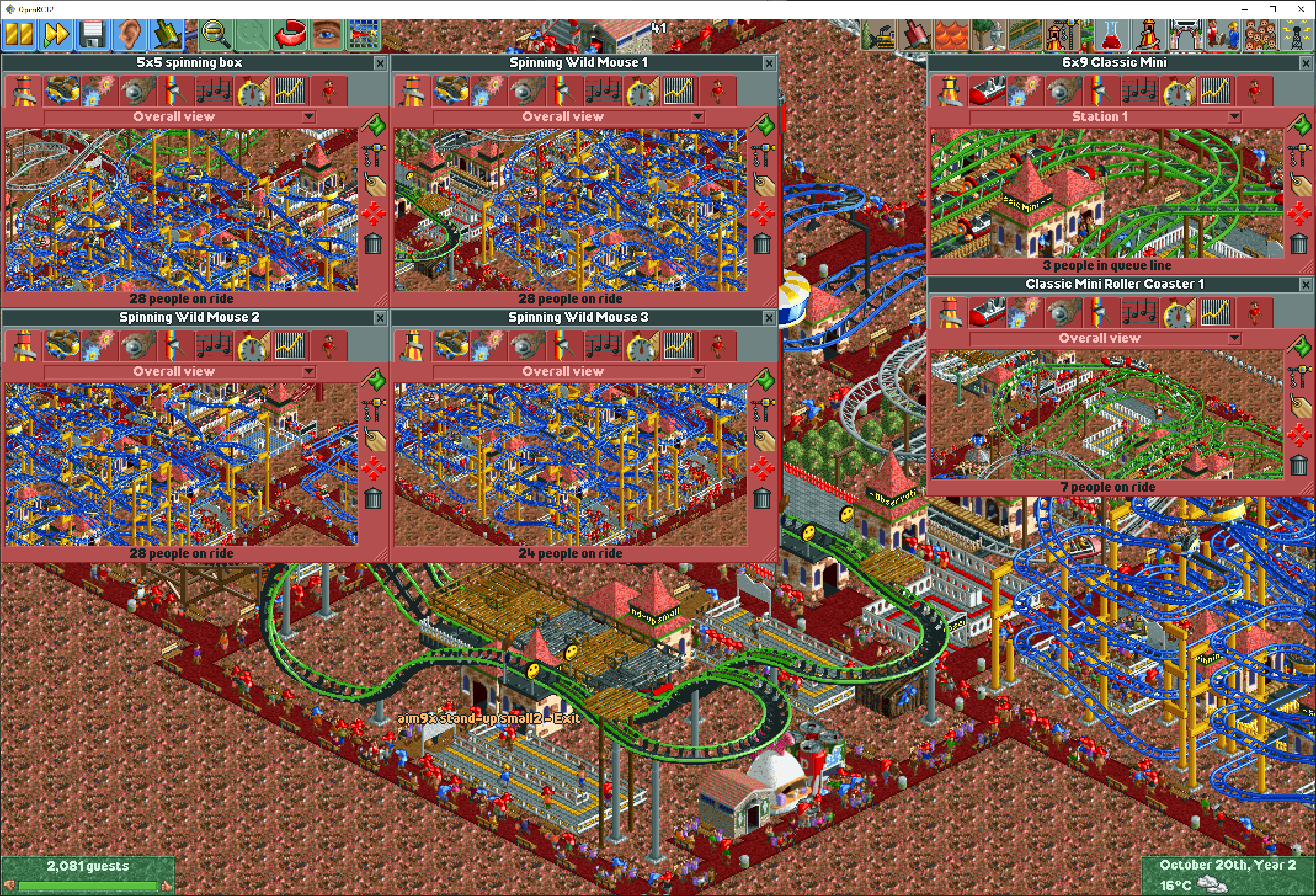 Placing multiple saved rides ignores the design name. · Issue #10186 ...