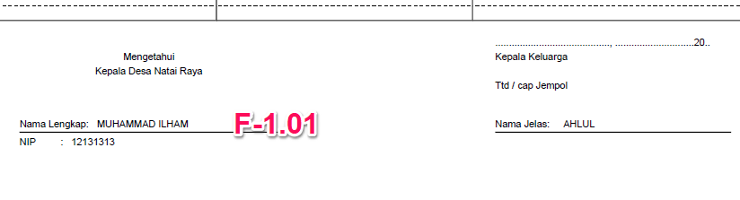 [Template Surat] Hasil ekspor lampiran f.101, f.15, f16 di tanggal ...