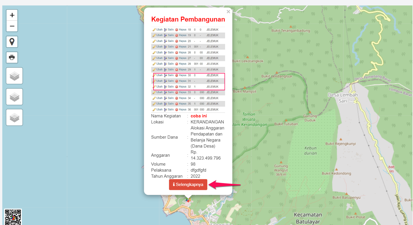 Link pembangunan tidak tampil dengan benar pada peta · Issue #5781 · OpenSID/OpenSID · GitHub