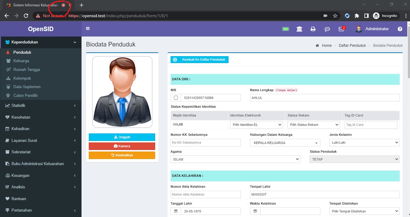 Kamera Masih Hidup Walau Modal Sudah Ditutup · Issue 5855 · Opensid Opensid · Github