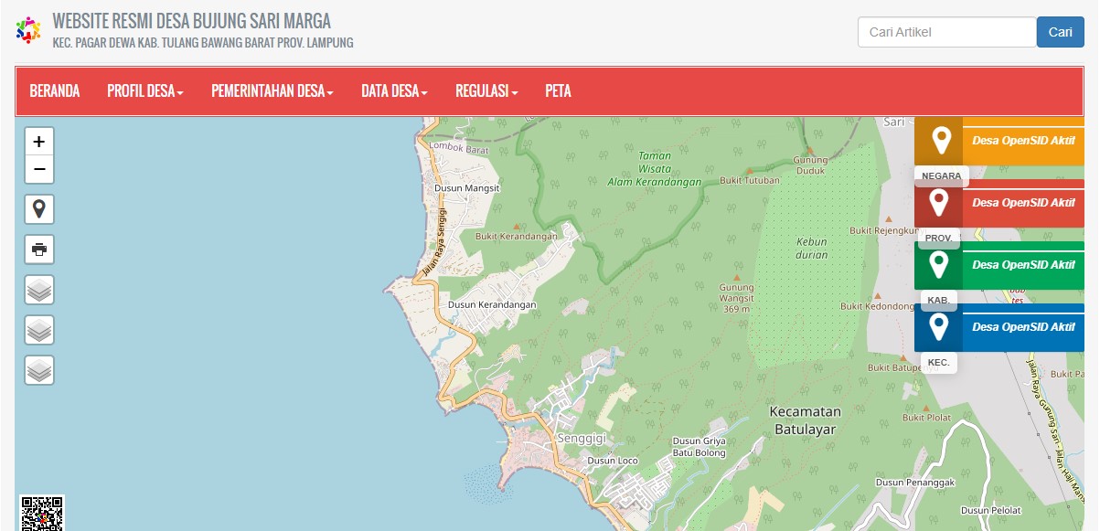 Halaman peta pada tema untuk pilihan desa pengguna opensid tdk tampil · Issue #5905 · OpenSID ...