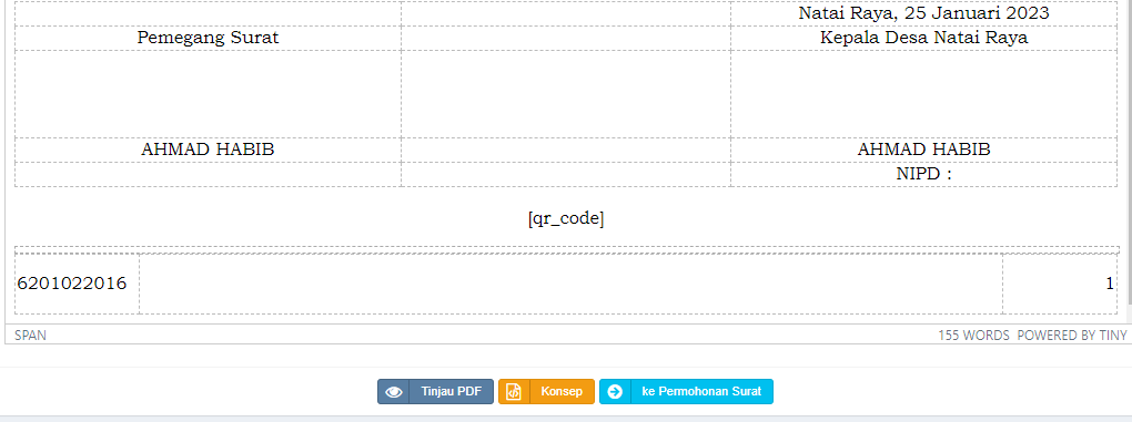Bugerror Hilangkan Tombol Pertinjau Dan Konsep Setelah Cetak Surat · Issue 6323 · Opensid