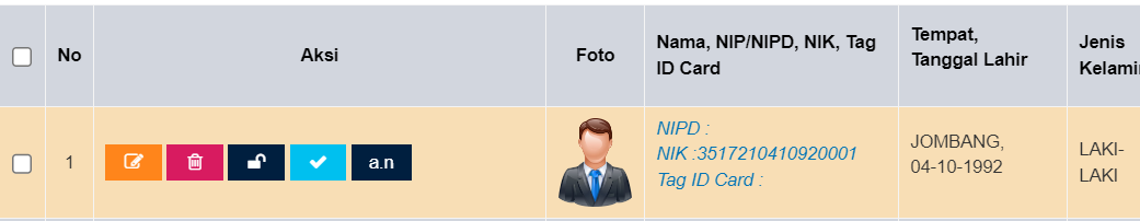 Bug/error: Bisa simpan data yang diubah tanpa nama pada apratur desa ...