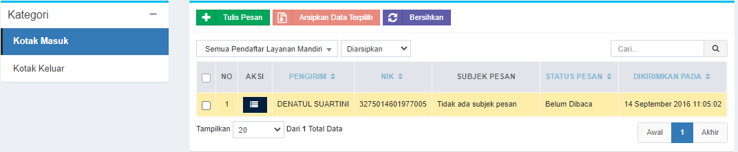 Bug/error: Kemana larinya jika klik Arsipkan Kotak Masuk dan Icon Amplop · Issue #6784 · OpenSID ...