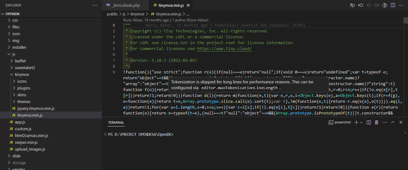 Upgrade tinymce 5.x.x ke versi 6.x.x · Issue #729 · OpenSID/OpenDK · GitHub