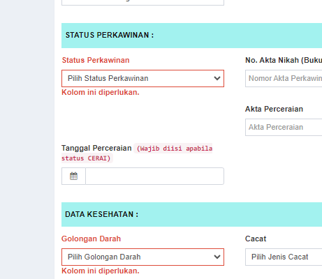 Bug/error: Tambah penduduk lahir · Issue #6967 · OpenSID/OpenSID · GitHub