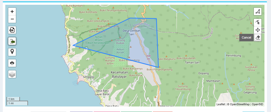 Bug/error: Peta jadi blank ketika menyimpan data peta yg dihapus menggunakan tools remove layers ...