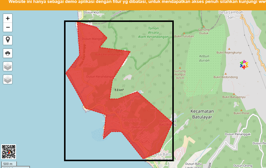 Bug/error: Tampilan Luas Peta Tidak Beraturan dan Bertumpuk · Issue #6994 · OpenSID/OpenSID · GitHub