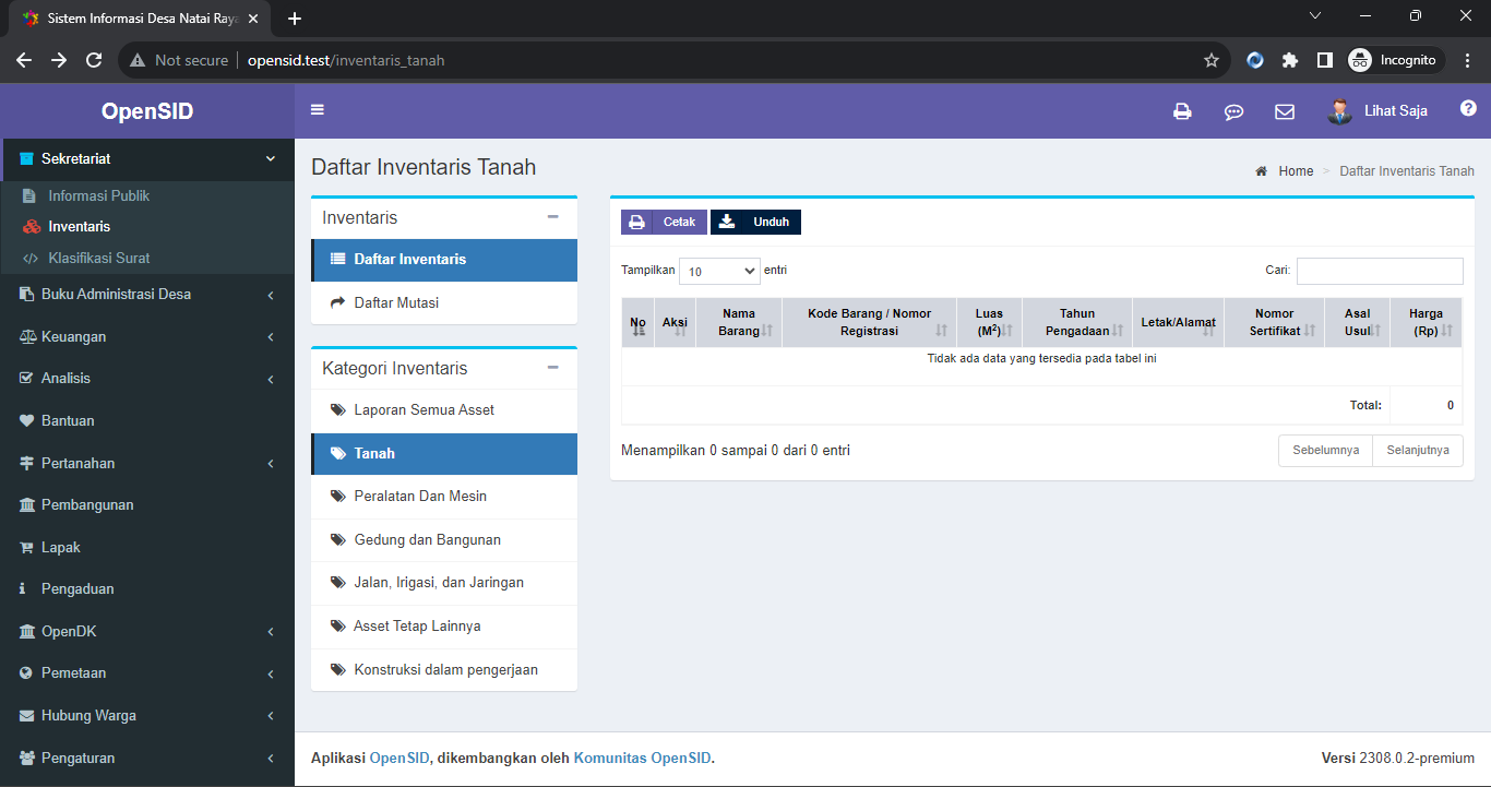 Bug/error: Selalu diarahkan ke hom_sid saat akses sub modul inventaris · Issue #7050 · OpenSID ...
