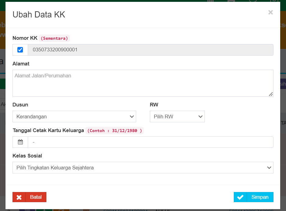 Tombol reset pada select bertingkat tidak berfungsi dengan baik, reset hanya terjadi pada select ...