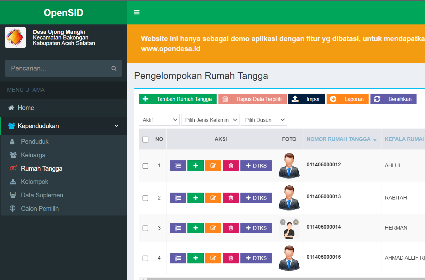 Bug/error: tambah dtks pada modul rumah tangga walu tidak ada akses pada modul tsb · Issue #7162 ...