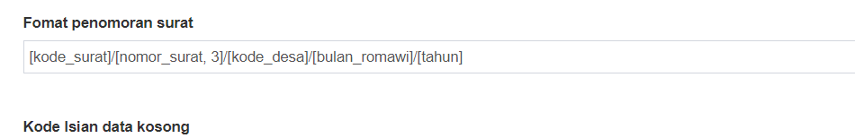 Bug/error: Format penomoran surat untuk kode desa tidak tampil dengna benar · Issue #7223 ...