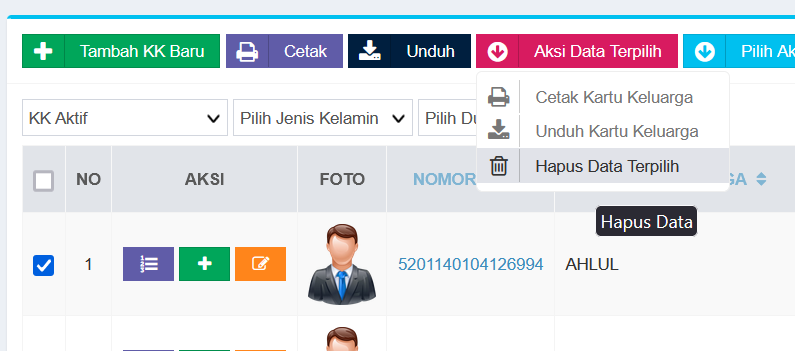 Pengaturan Data Lengkap Keluarga · Issue 7262 · Opensidopensid · Github