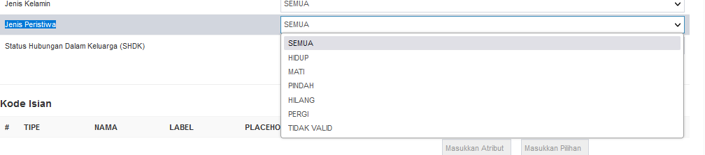 Pengaturan form jenis peristiwa bisa dipilih lebih dari 1 · Issue #7345 · OpenSID/OpenSID · GitHub