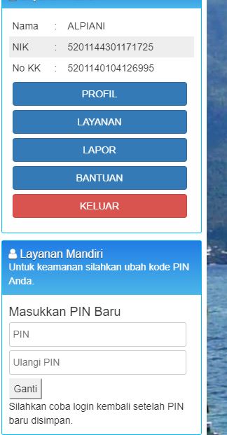 Kembalikan bisa ganti PIN pada waktu pertama kali login layanan mandiri · Issue #3638 · OpenSID ...