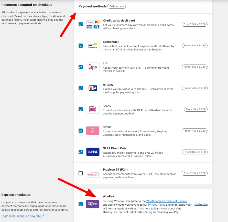 Multiple UPE - "Remember your details" is missing · Issue #4680 · Automattic/woocommerce ...