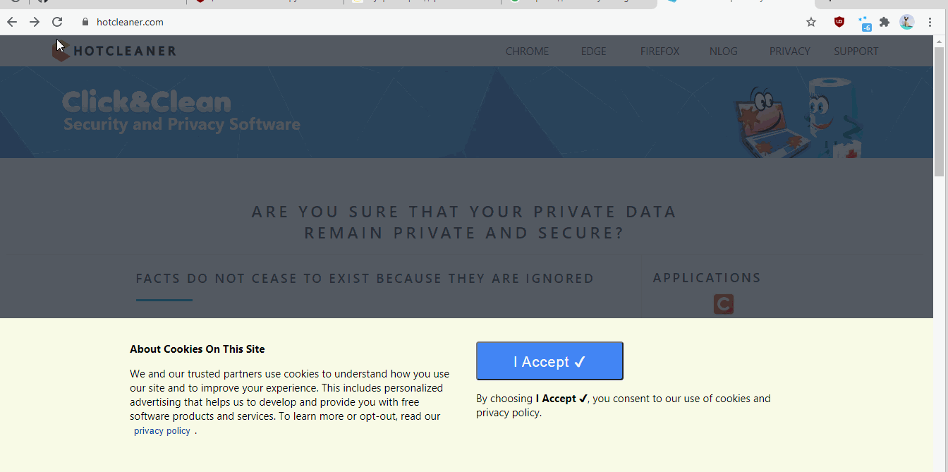 hotcleaner.com · Issue #8555 · uBlockOrigin/uAssets · GitHub