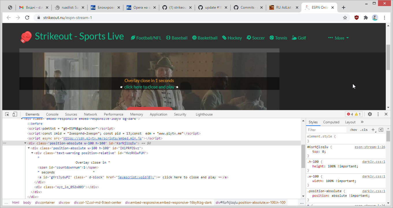 strikeout.nu [Pop-up] · Issue #1982 · uBlockOrigin/uAssets · GitHub