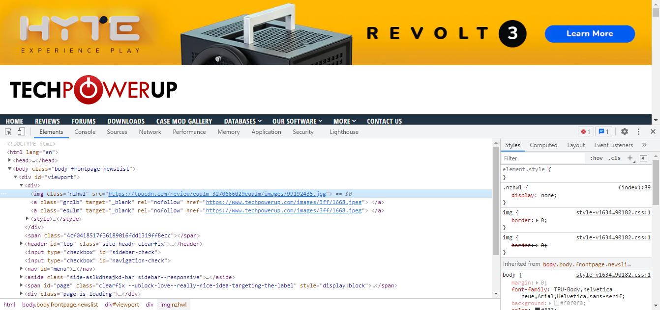techpowerup.com · Issue #9696 · uBlockOrigin/uAssets · GitHub