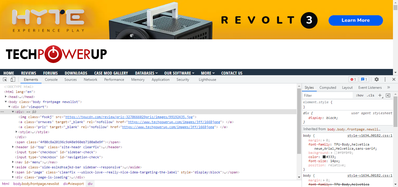 techpowerup.com · Issue #9696 · uBlockOrigin/uAssets · GitHub