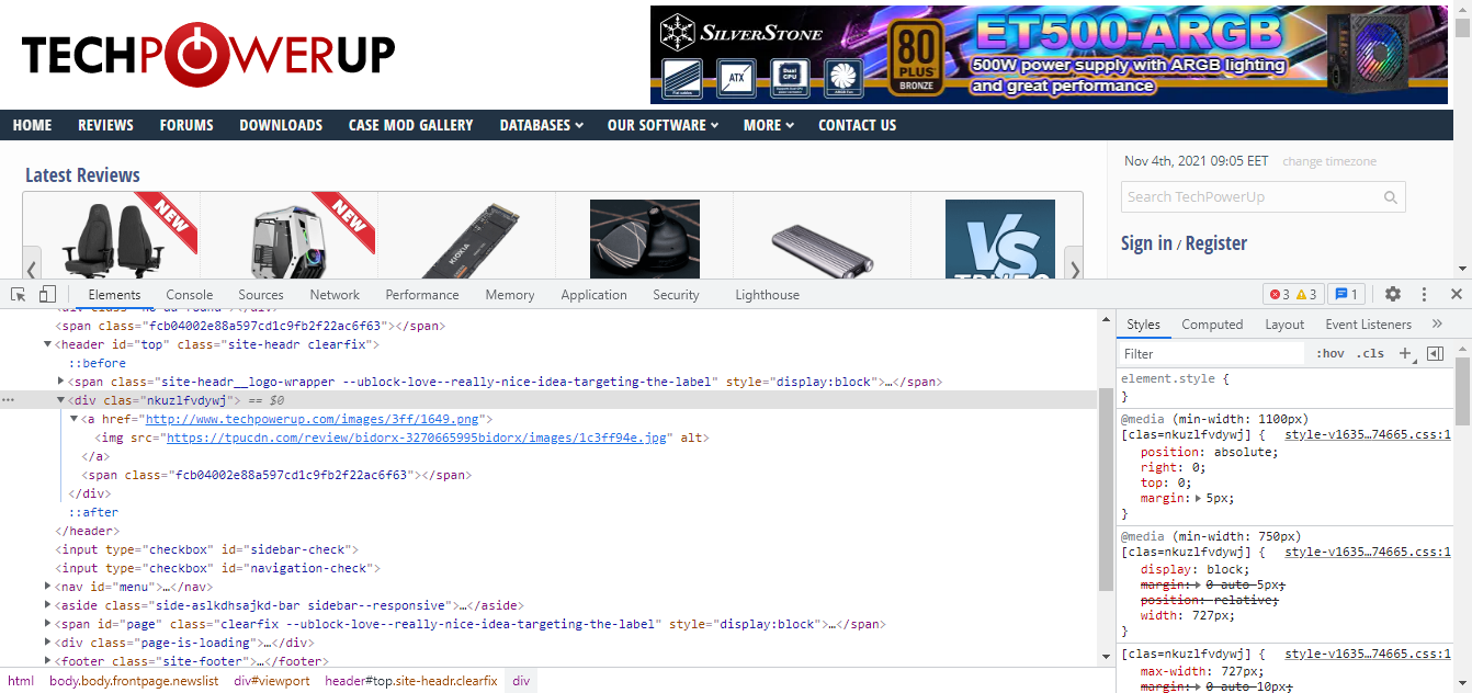 techpowerup.com · Issue #9696 · uBlockOrigin/uAssets · GitHub