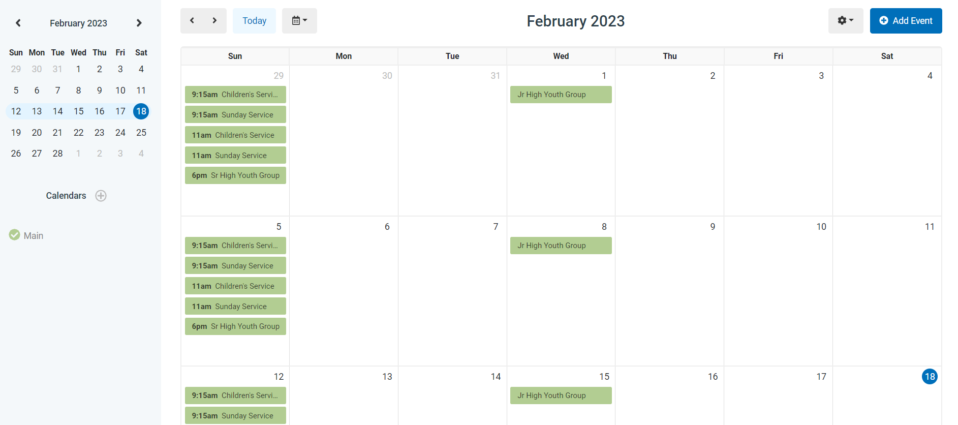 Convert Events Page into a Calender View · Issue #478 · PalisadoesFoundation/talawa-admin · GitHub