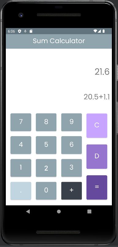 GitHub - SerapErcel/SumCalculator: Sum Caluculator Android App with ...
