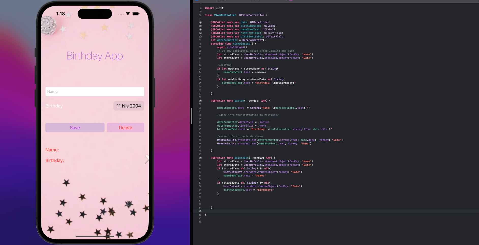 GitHub - sivilabdullah/basic-birthday-app: I create simple birthday app with user defaults database